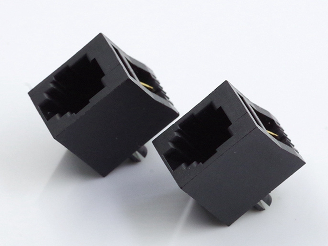 RJ11 4P4C Jack Vertical manufacturer & supplier - KLS Electronic Co.,Ltd.